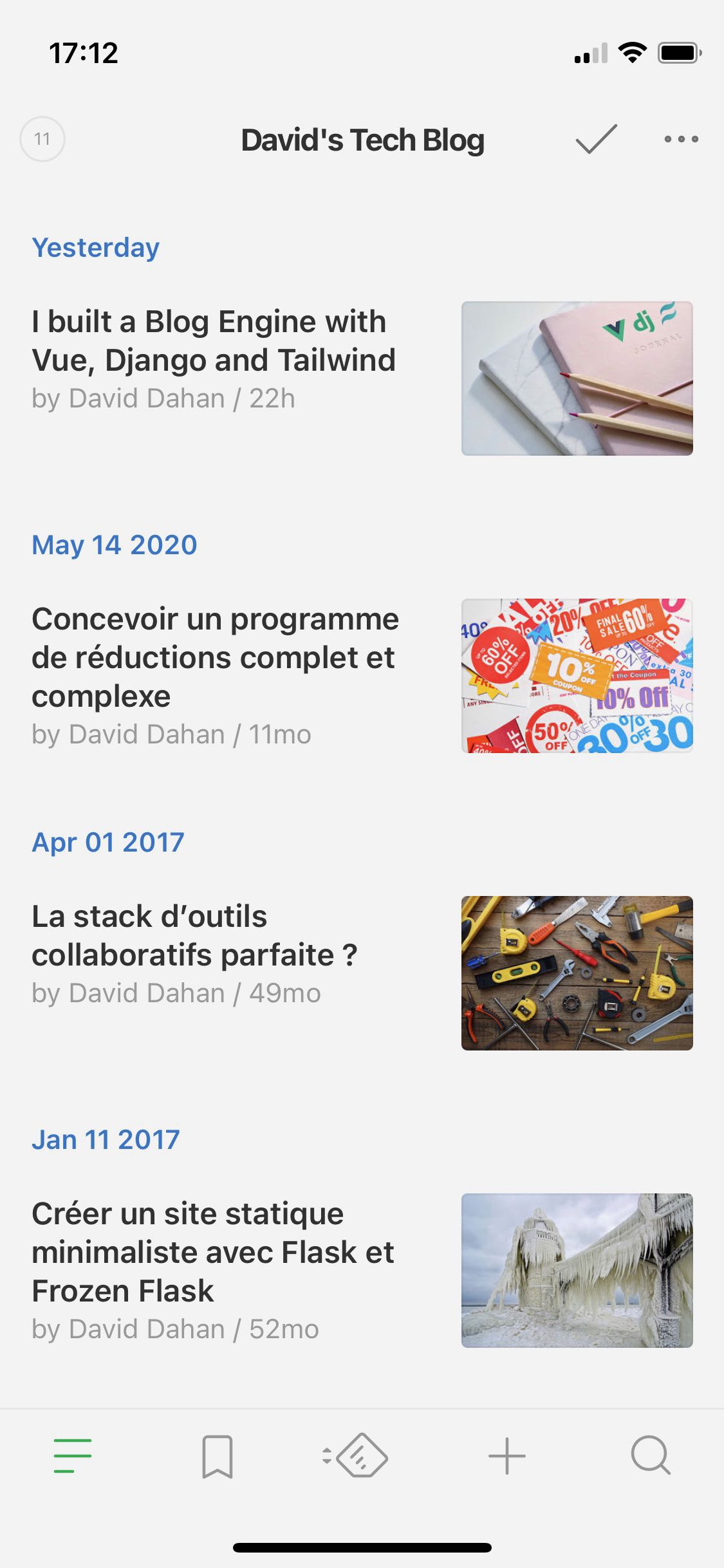 I built a Blog Engine with Vue, Django and Tailwind
